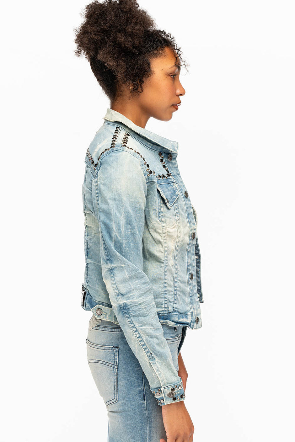 Women Tops - Denim Jacket-Vest – Robin's Jean
